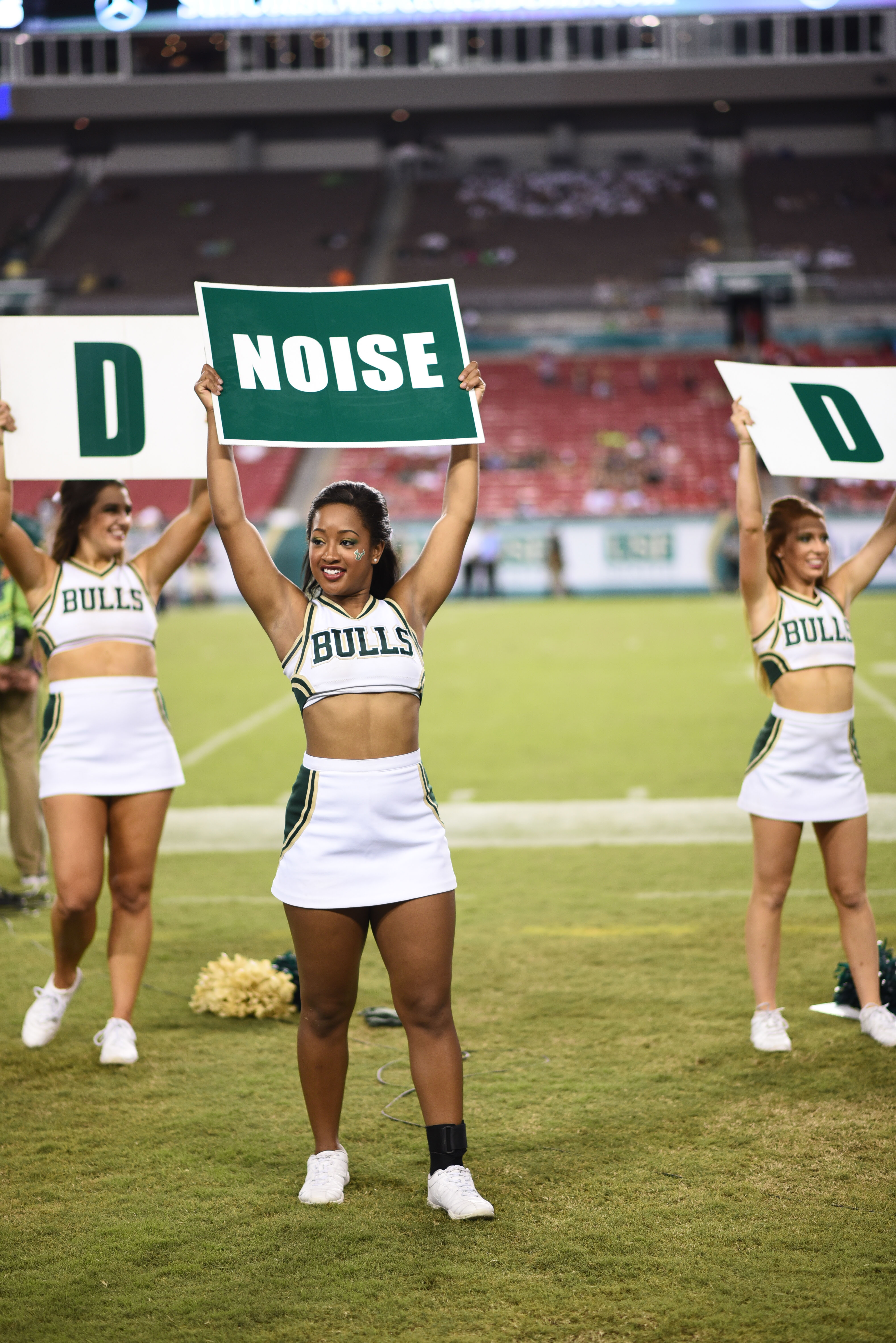 USF Cheerleaders vs. NIU 2016 by Dennis Akers