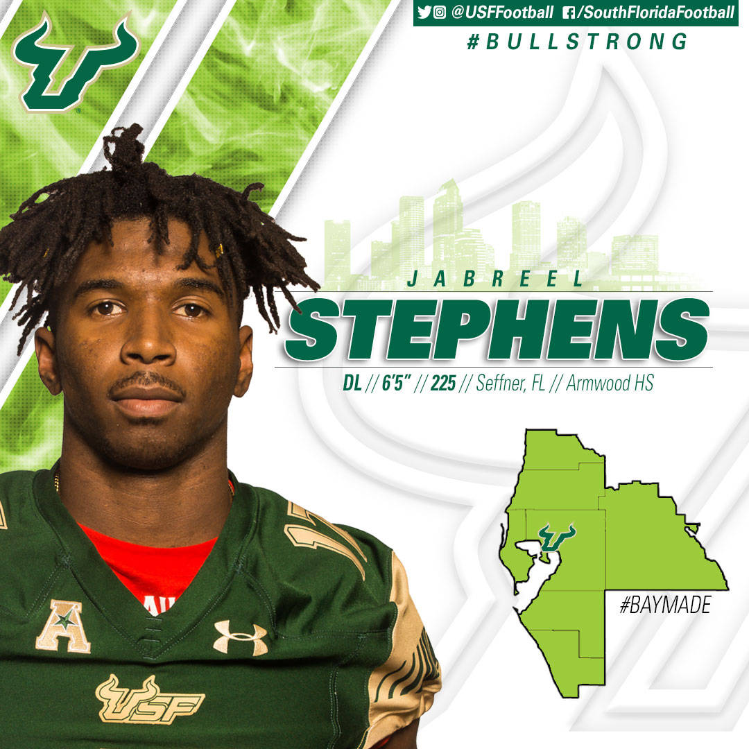 USF NSD Class of 2017 – DL Jabreel Stephens (1080×1080)