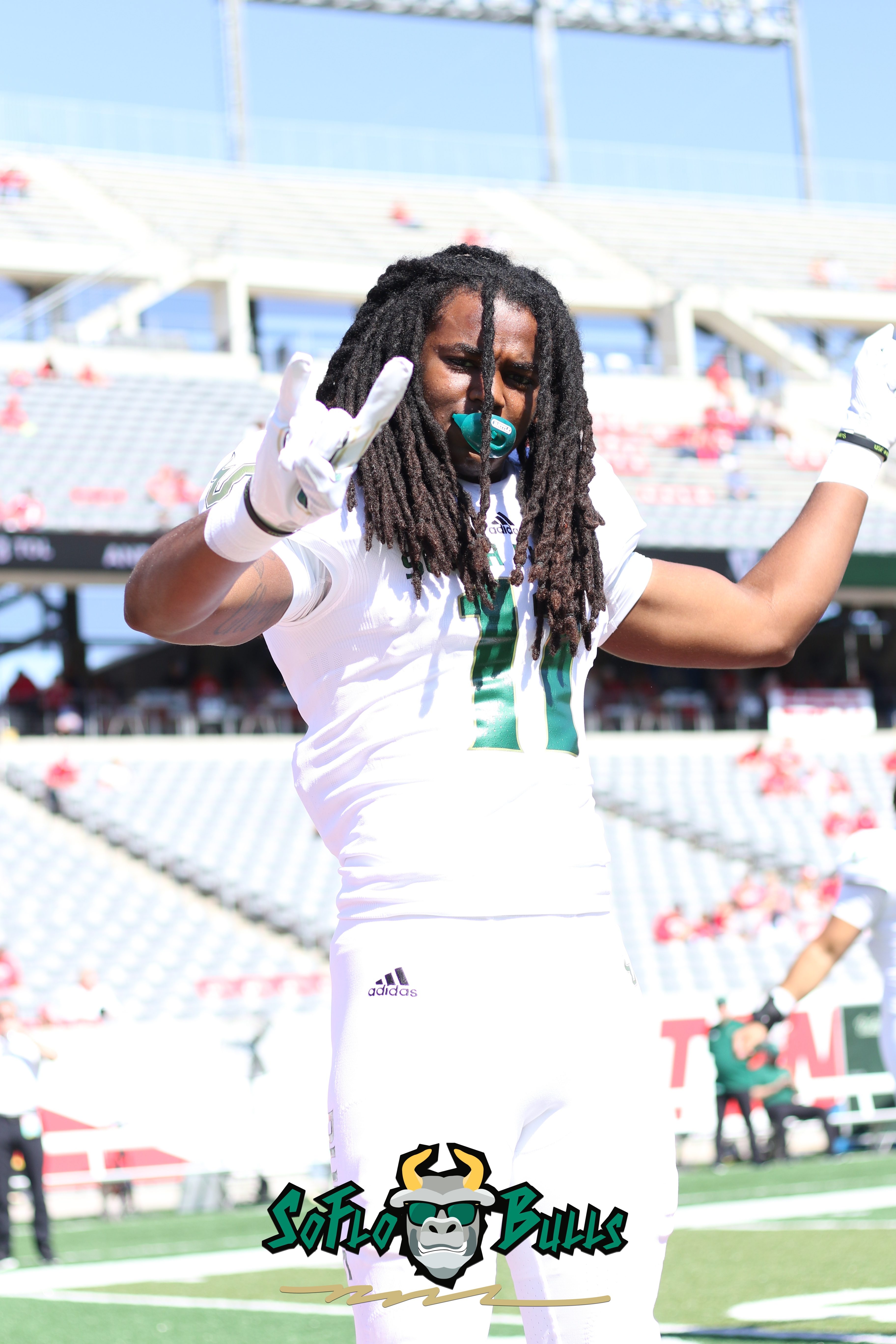24 – USF vs. Houston 2018 – USF LB Dwayne Boyles by Will Turner ...