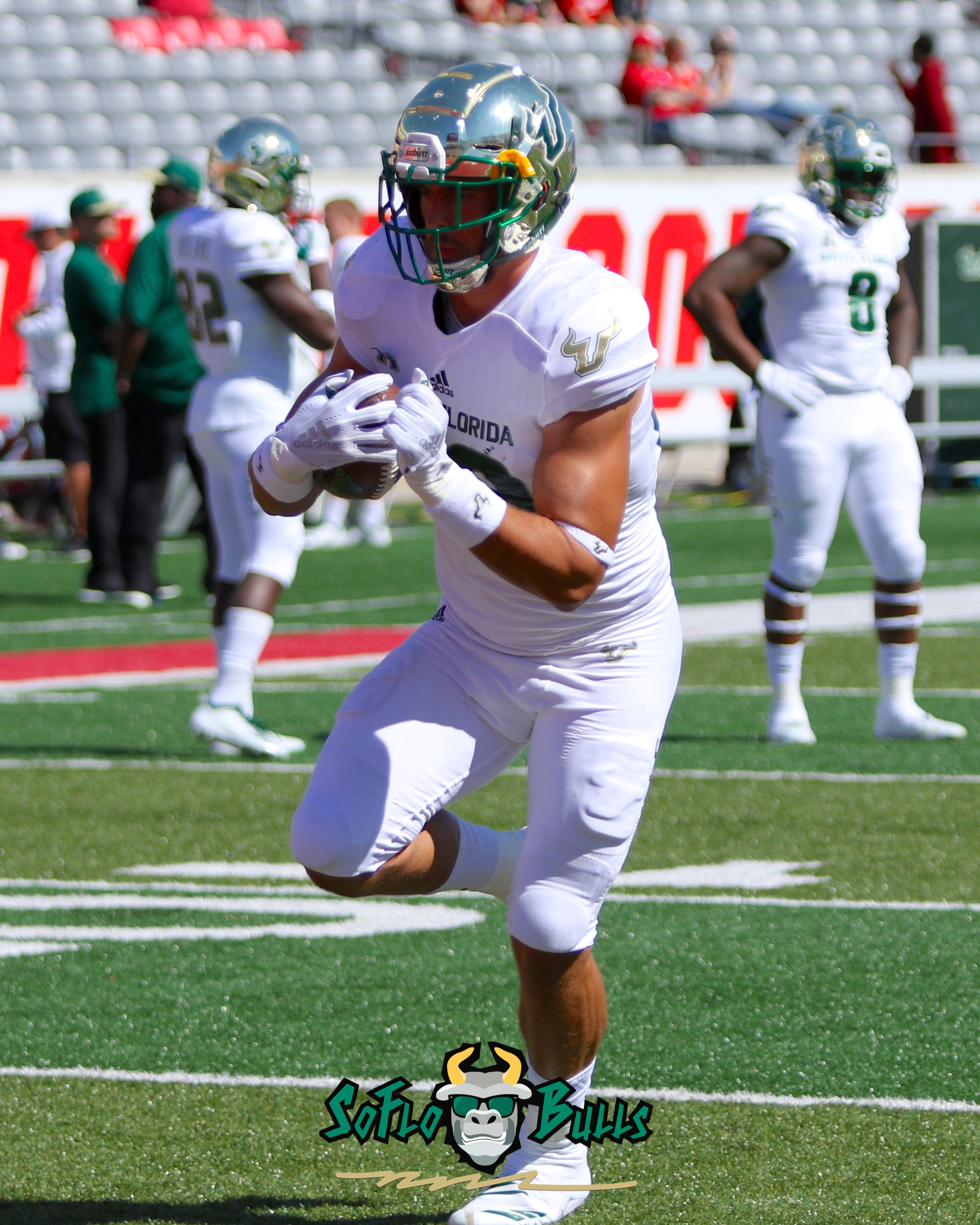 2A – USF vs. Houston 2018 – USF TE Mitchell Wilcox by Will Turner ...