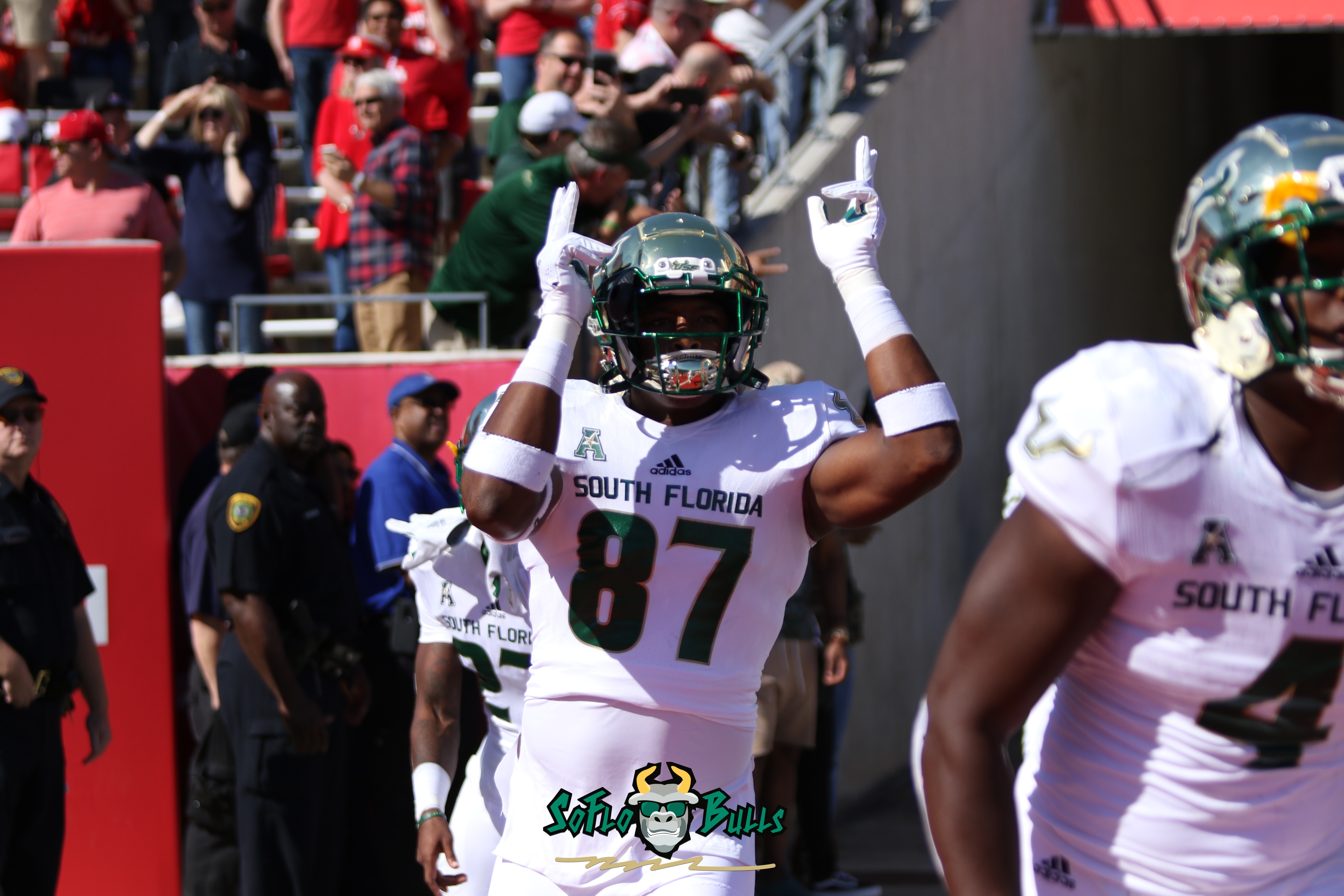 70 – USF vs. Houston 2018 – USF TE Frederick Lloyd by Will Turner ...