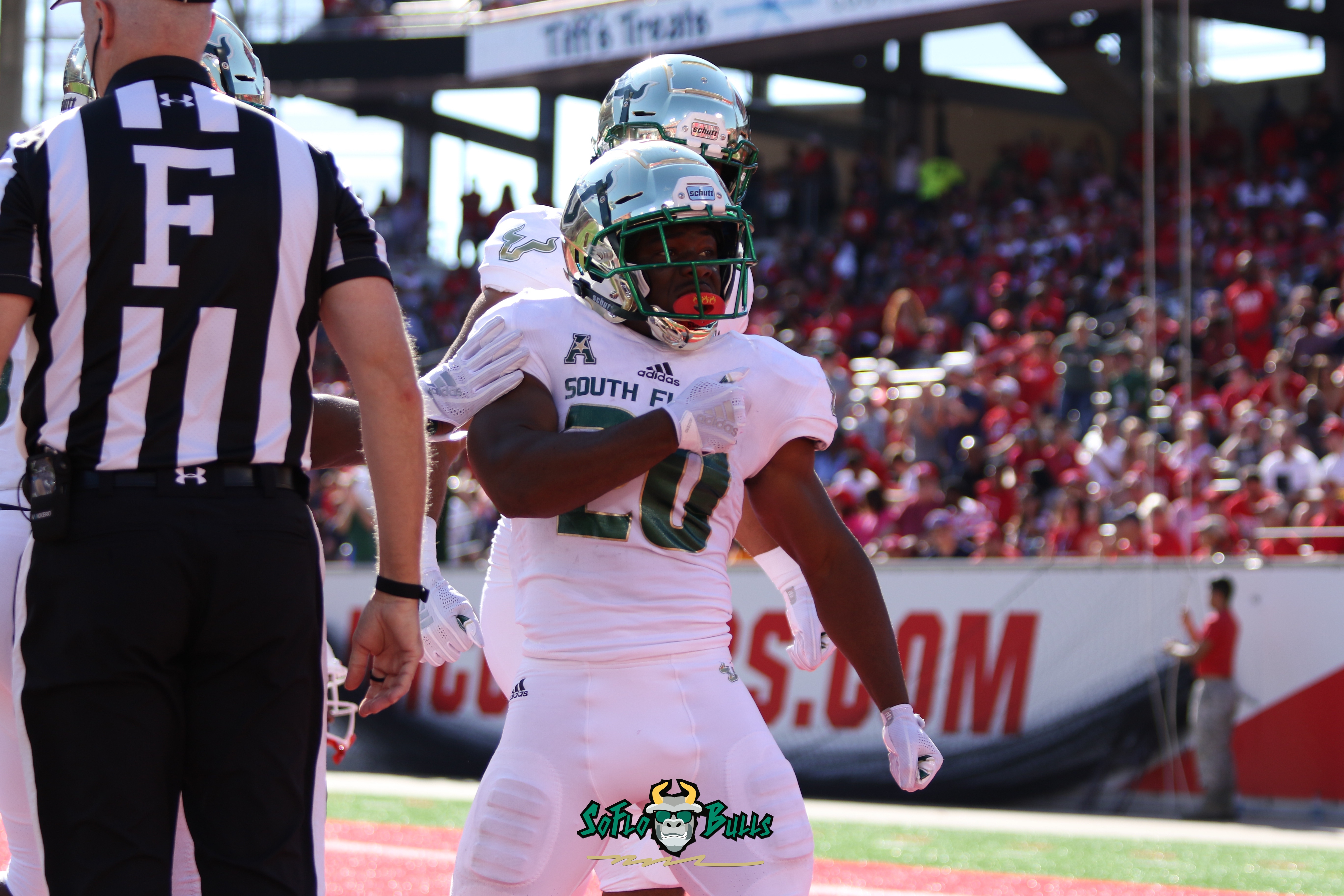 124 – USF RB Johnny Ford TD Celebration vs. Houston 2018 by Will Turner ...