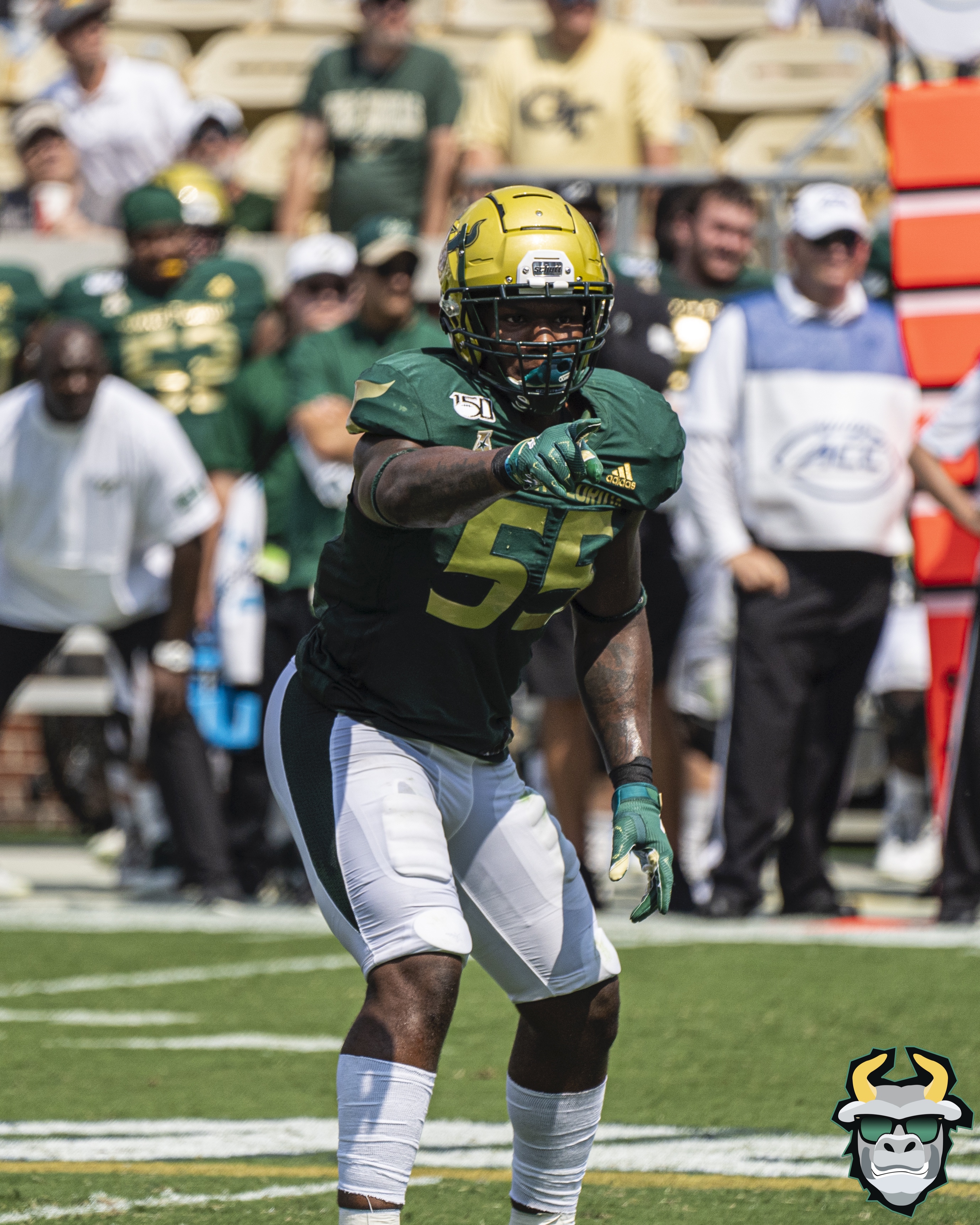 112 – USF vs Georgia Tech 2019 – Patrick Macon by David Gold – DRG09677 ...