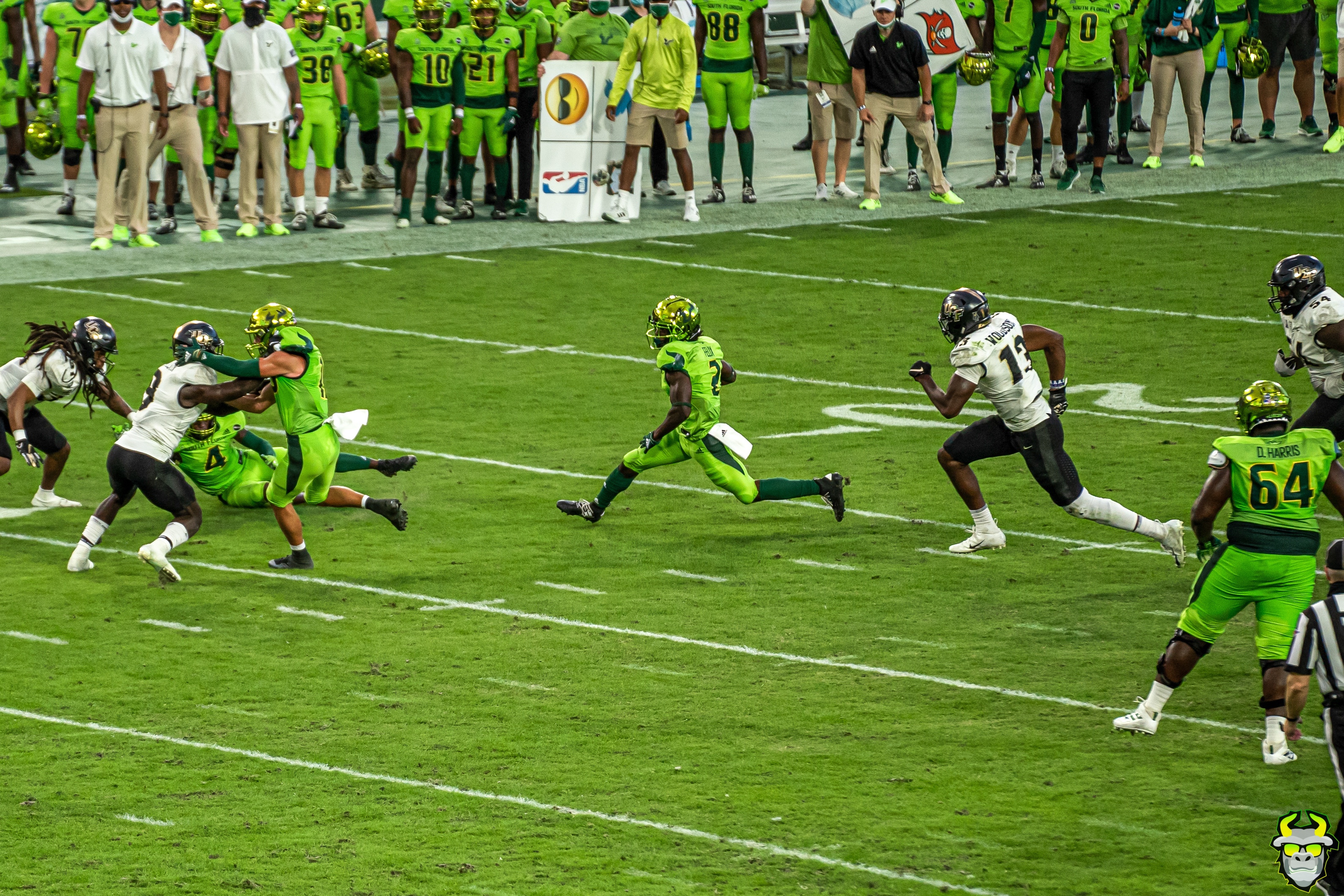 89 UCF vs USF 2020 Darrian Felix DRG00261
