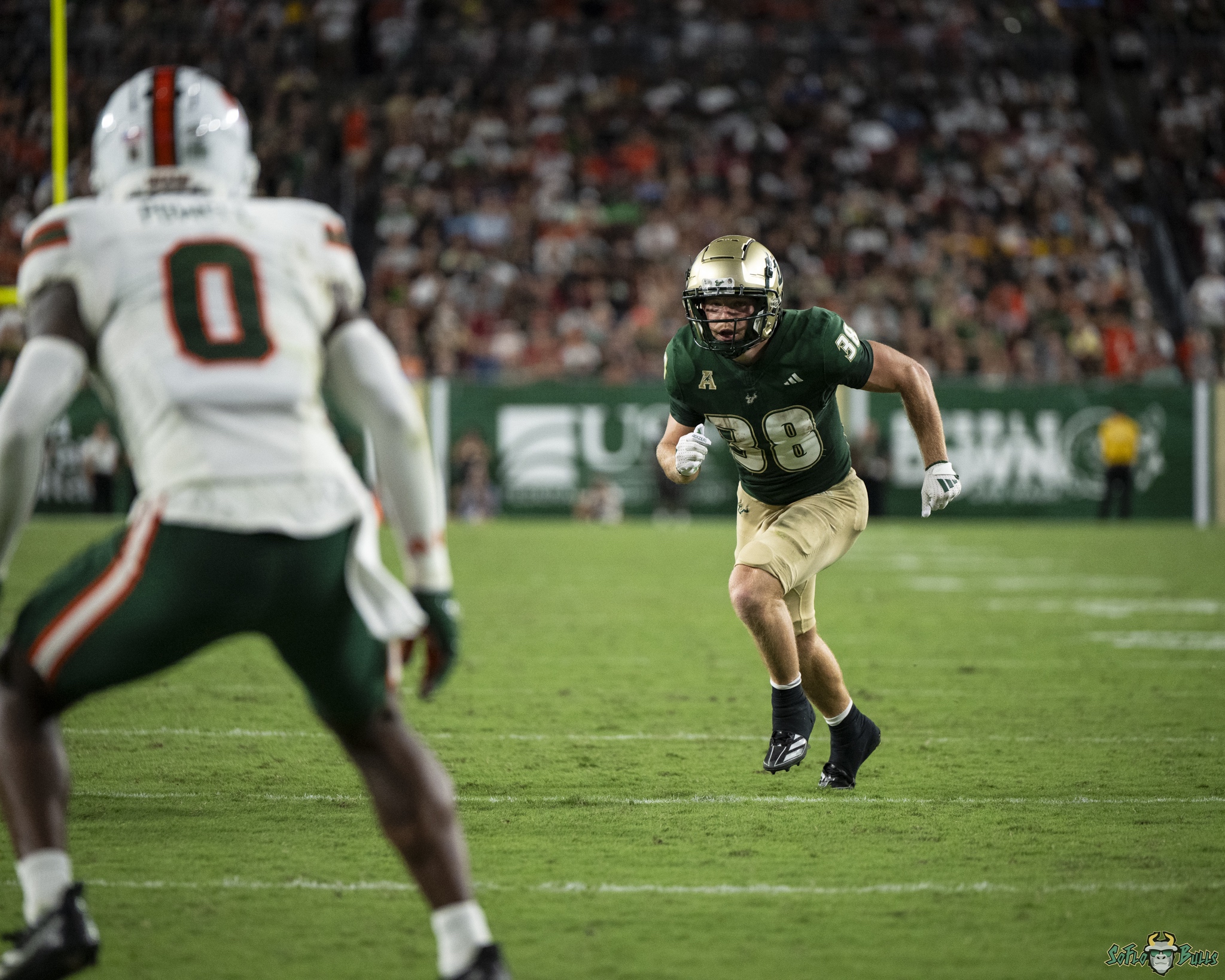 109 No 8 Miami vs USF 2024 WR Sean Atkins DA