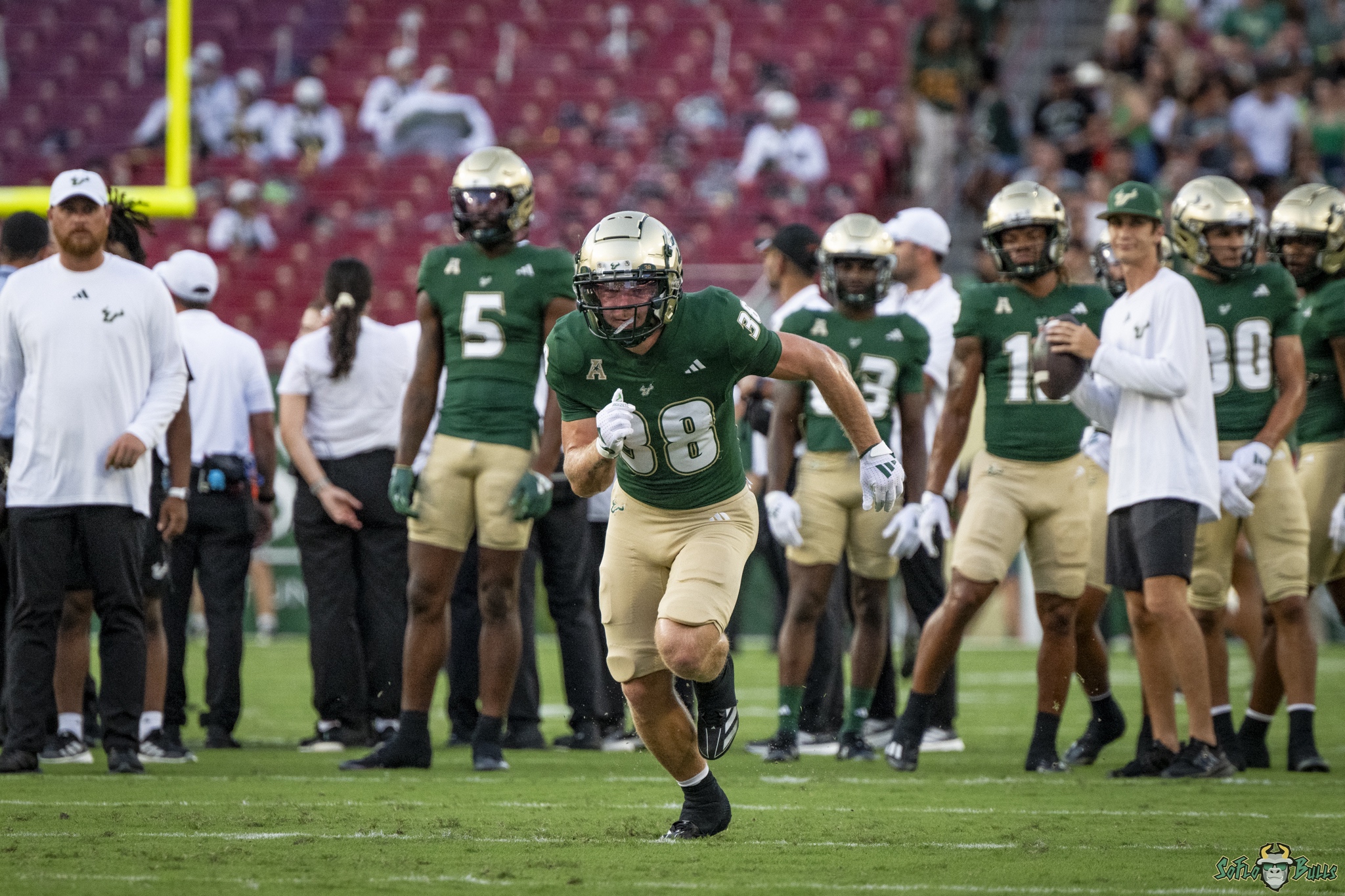 36 No 8 Miami vs USF 2024 WR Sean Atkins DA