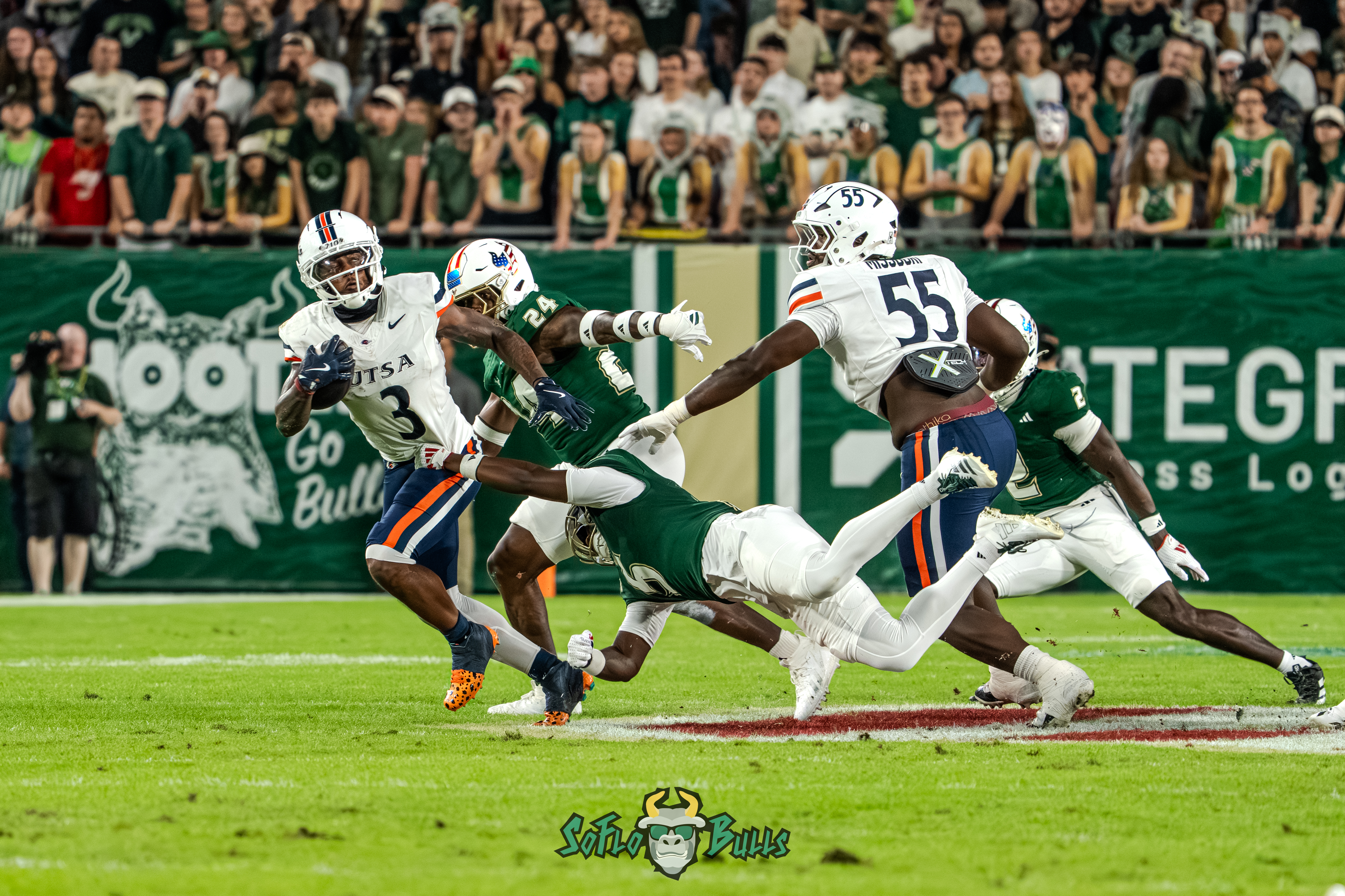 20 UTSA vs USF Fred Gaskin DRG00344 By David Gold